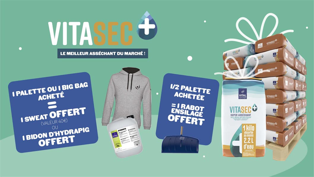 Vitasec + SUPER absorbant et SUPER économique